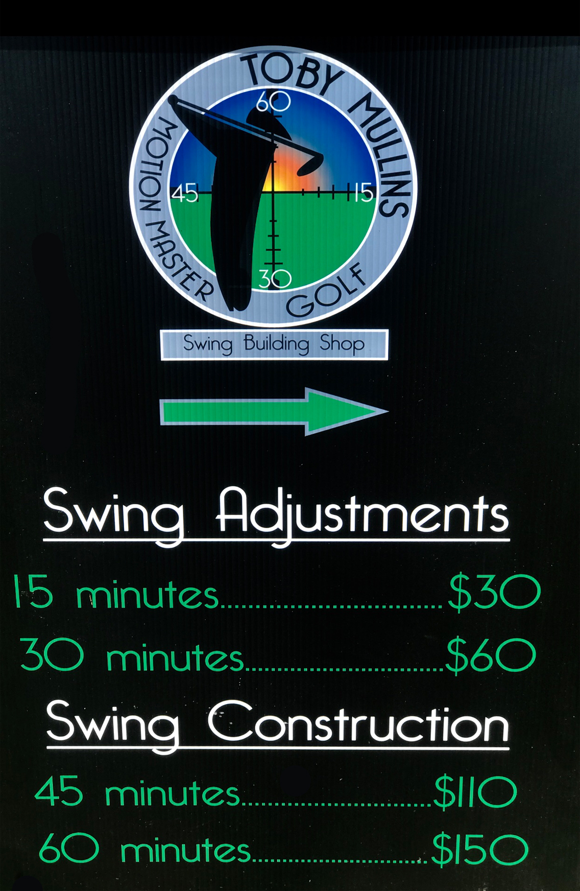 Private Lessons | Swing Building - Golf Lessons - Driving Range - Kentucky